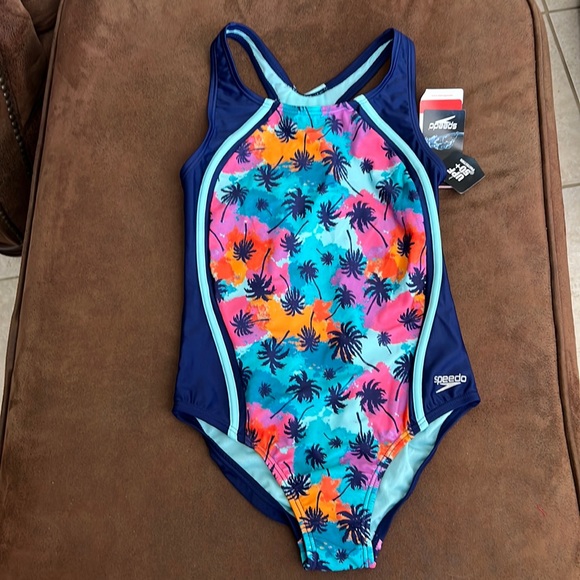 Speedo | Swim | Speedo Girls Onepiece Swimsuit Size 2 Aqua Splash New ...